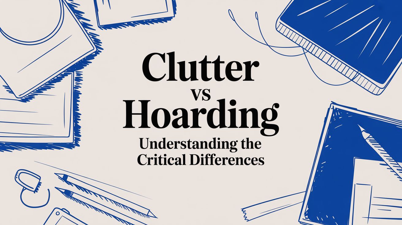Clutter vs Hoarding: Understanding The Critical Differences