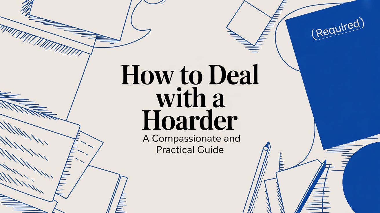 A Compassionate and Practical Guide on How to Deal with a Hoarder