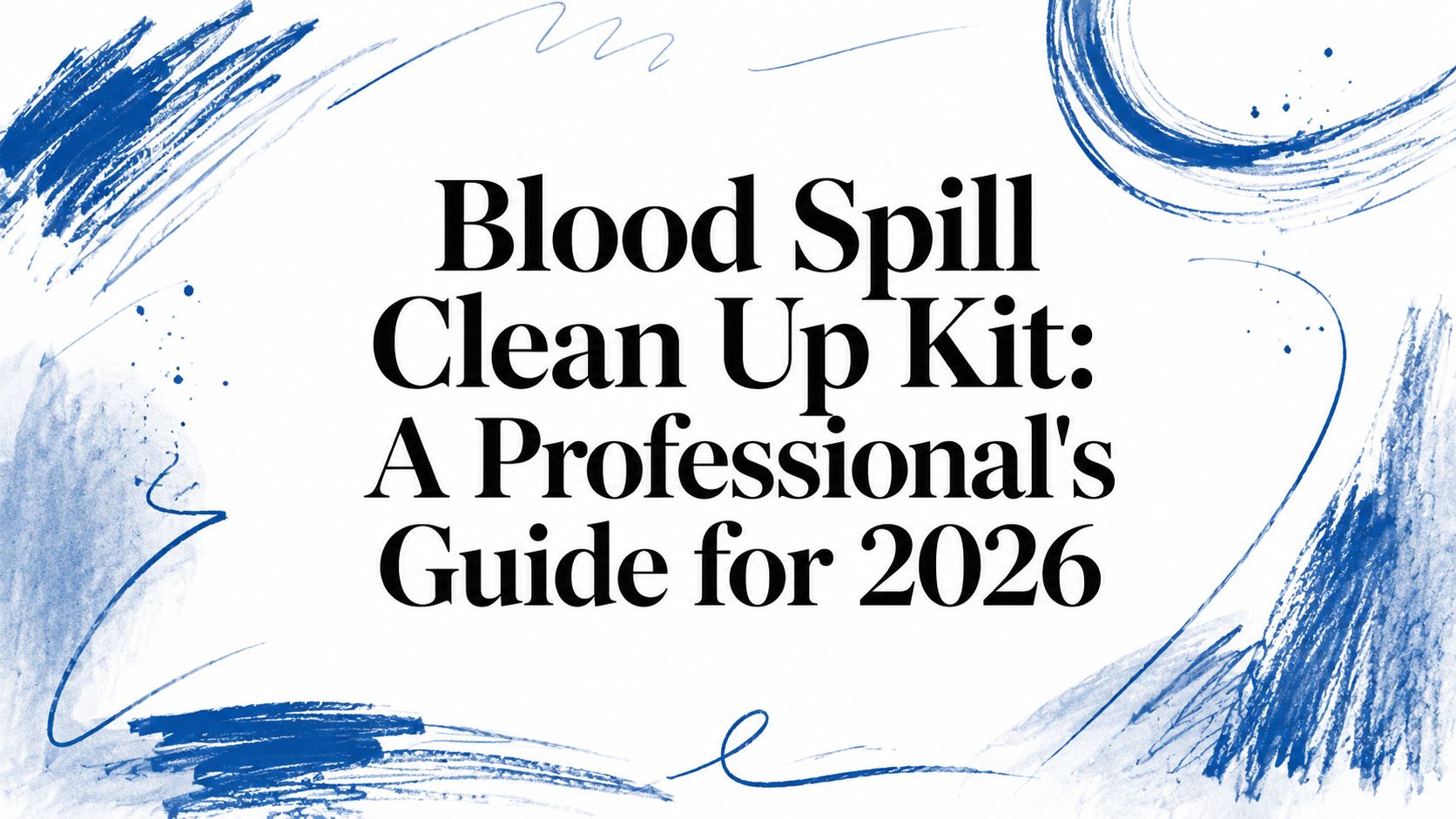 Blood Spill Clean Up Kit: A Professional's Guide for 2026
