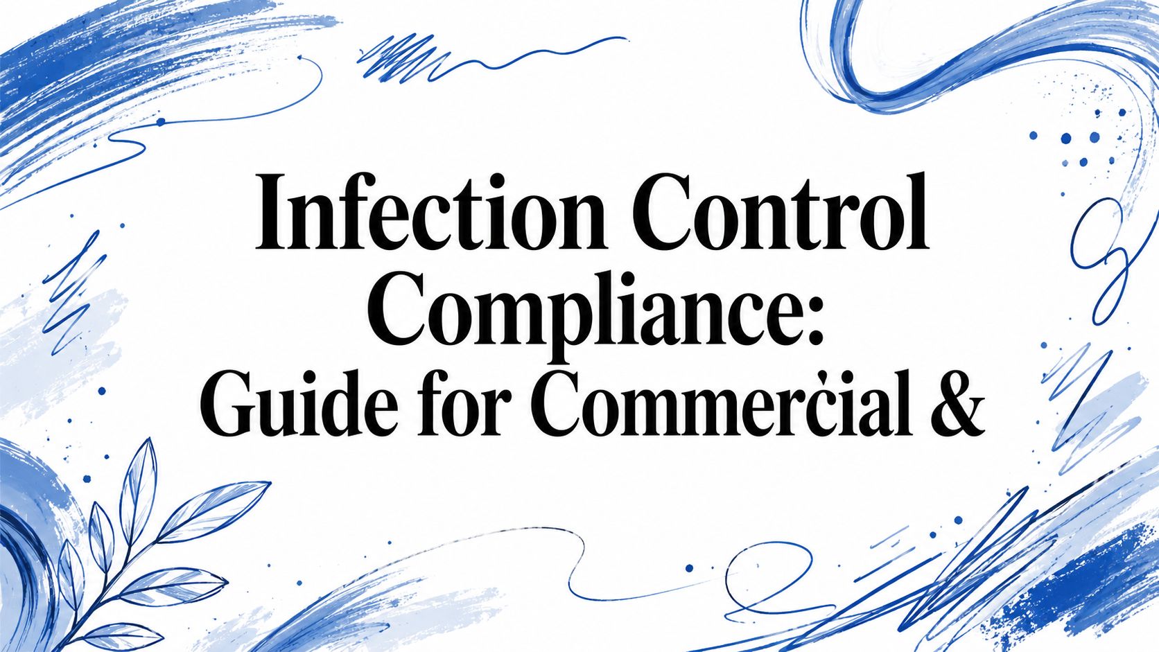 Infection Control Compliance: Guide for Commercial